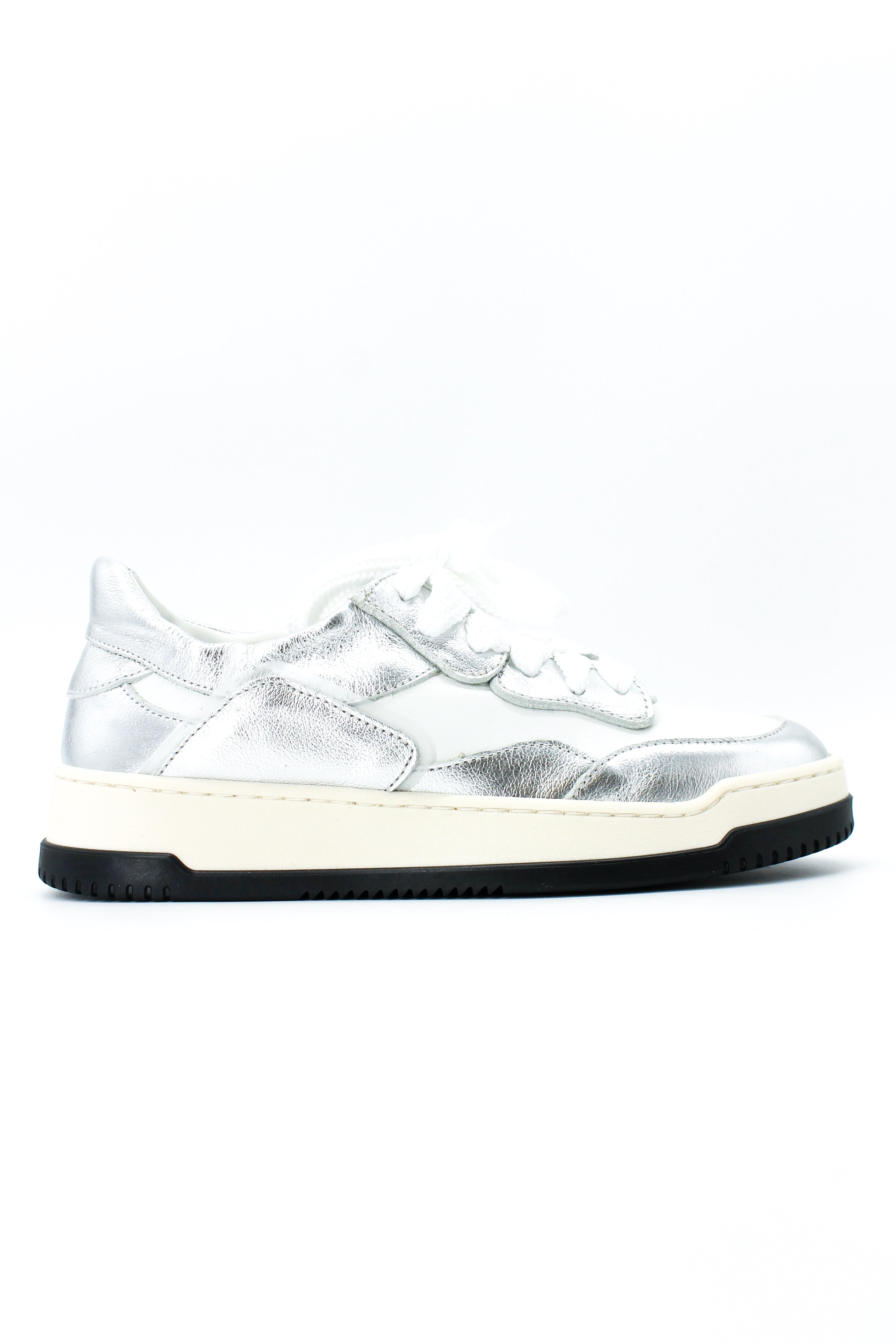 Andia Fora Meet White and Silver – Shoe Style International